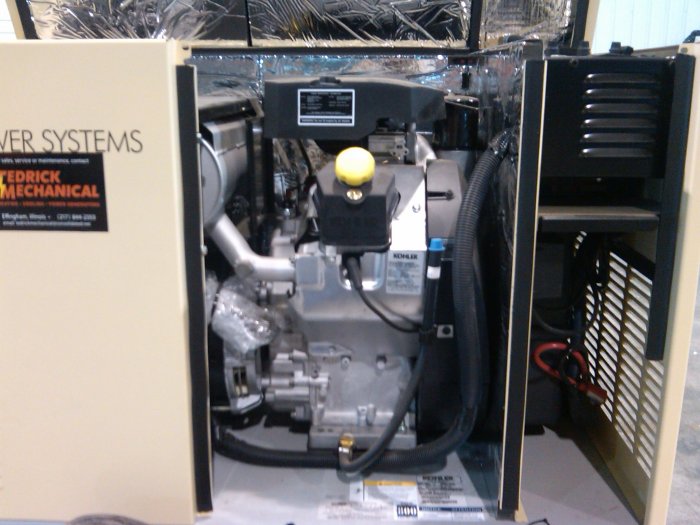 18kw RESL Kohler Residential Standby Generator with Basic 200amp ATS