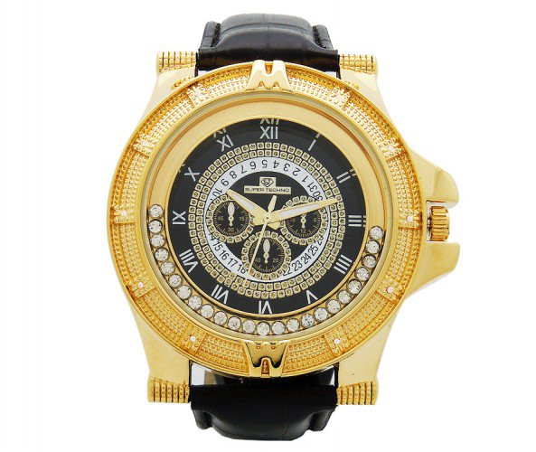 Super Techno by Joe Rodeo 0.10CT diamonds Watch