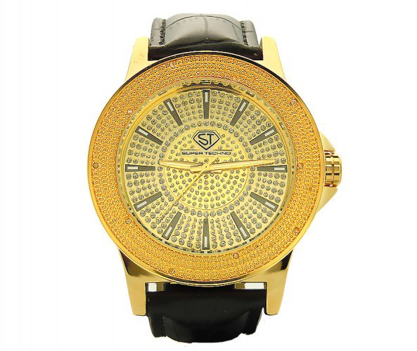 Super Techno by Joe Rodeo 0.10CT diamonds Watch