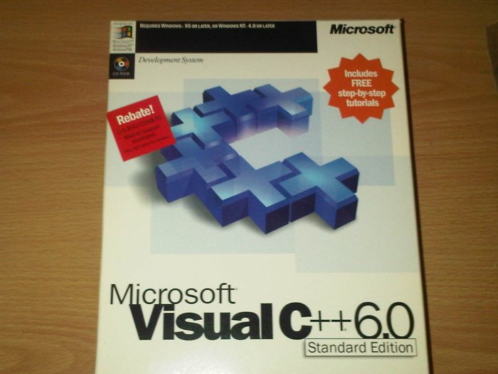 Microsoft Visual C++ 6.0 Standard Edition + Programmer's Guide