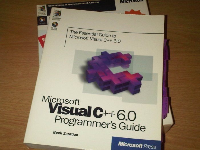 Microsoft Visual C++ 6.0 Standard Edition + Programmer's Guide