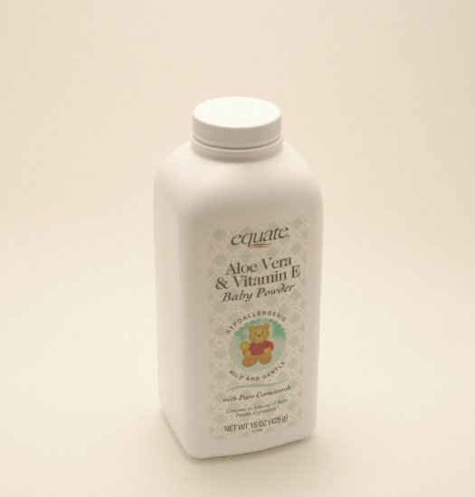 EQUATE BABY POWDER Alovera & Vitamin E