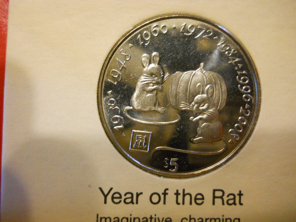 2000 The Year of The Rat Coin