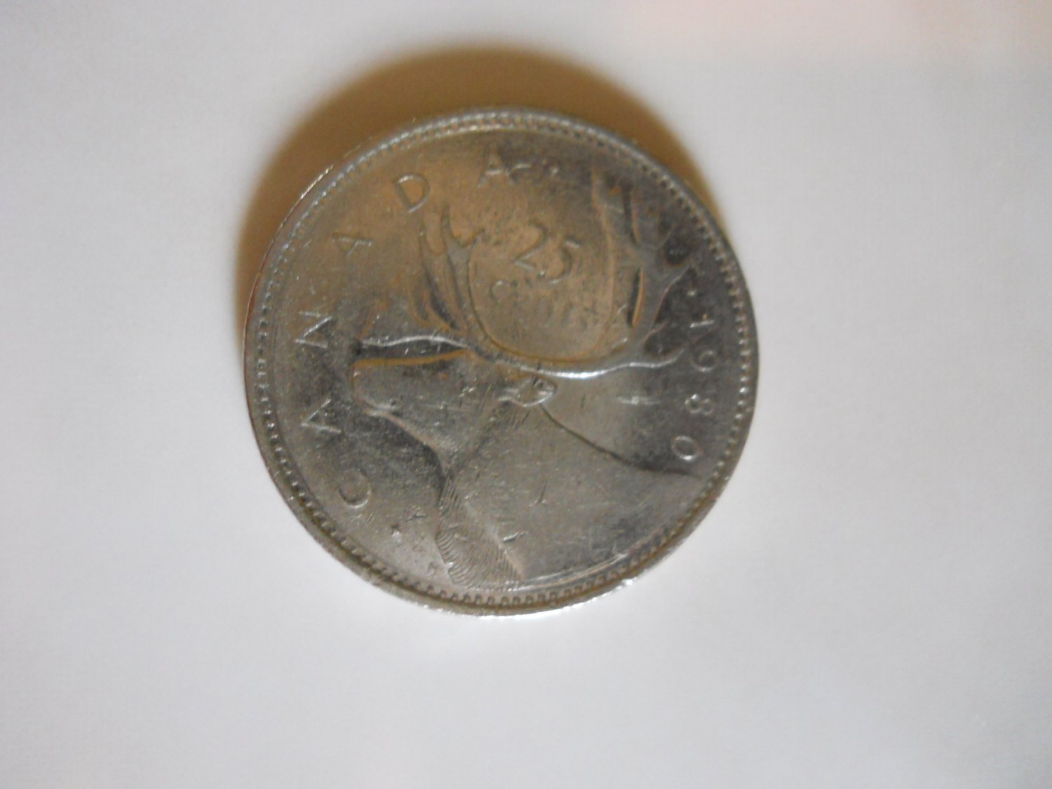 1980 Canadian Quarter
