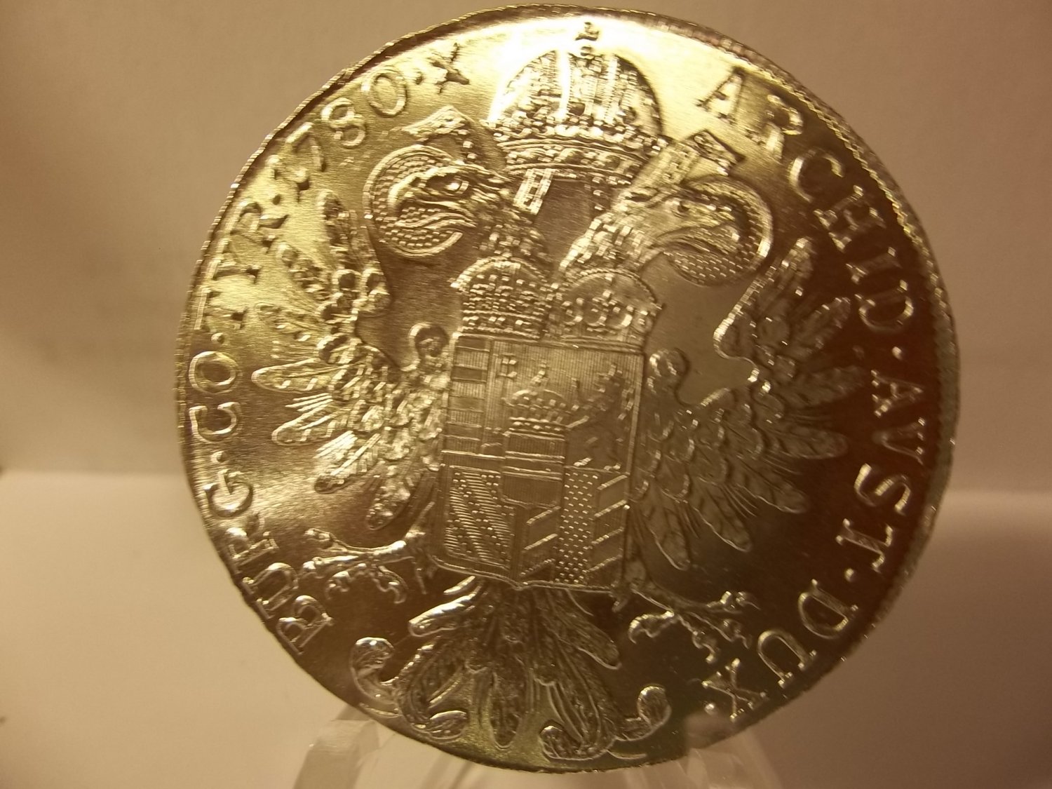 1780 #5 BU Maria Theresa Thaler Silver