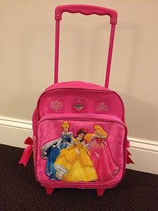 Girls Disney Princess Rolling Backpack / School bag