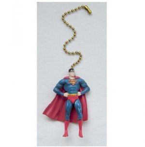 Justice League Superman Figure Ceiling Fan Light Lamp Pull FREE Shipping