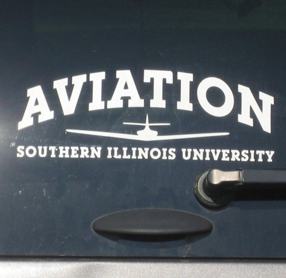 SIU Aviation Decal (Small)