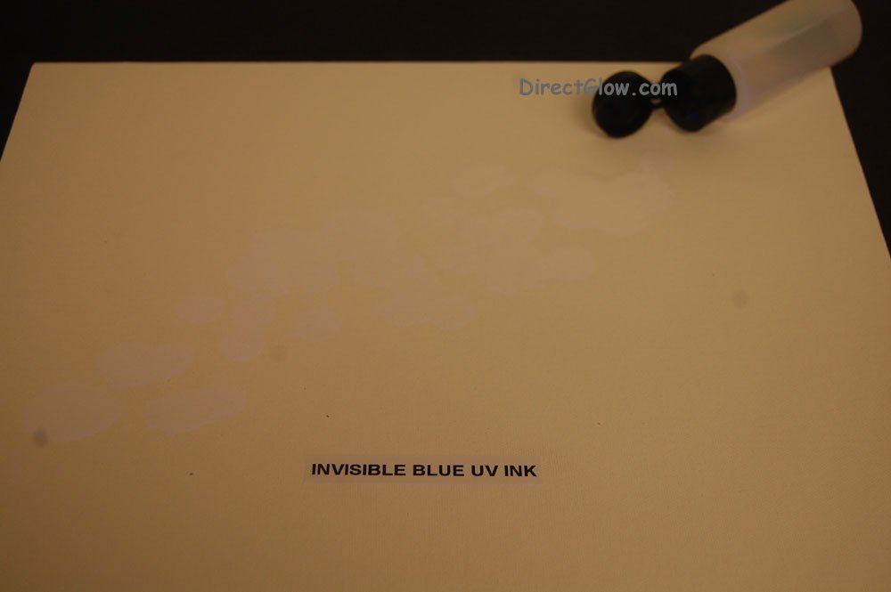 2oz Bright BLUE Blacklight Reactive Invisible Ink