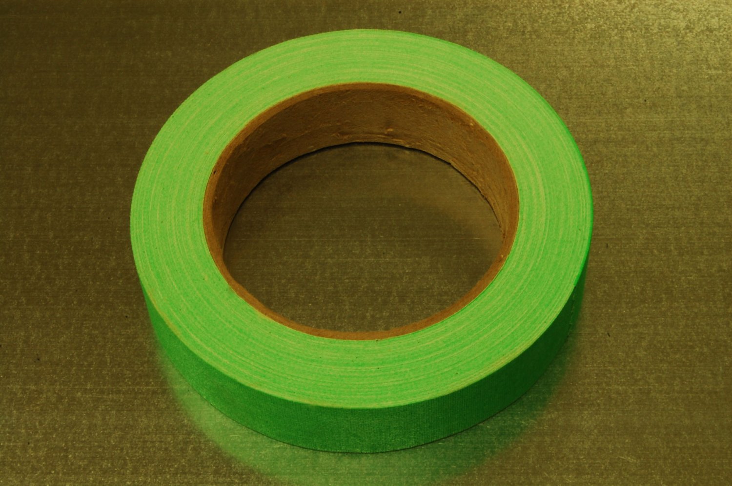 1 Inch Green UV Blacklight Reactive Fluorescent Gaffer Tape 1 Roll x 25 yds