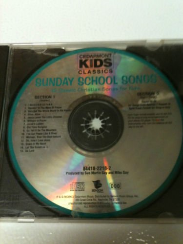 Sunday School Songs by Cedarmont Kids (CD, Benson Records)