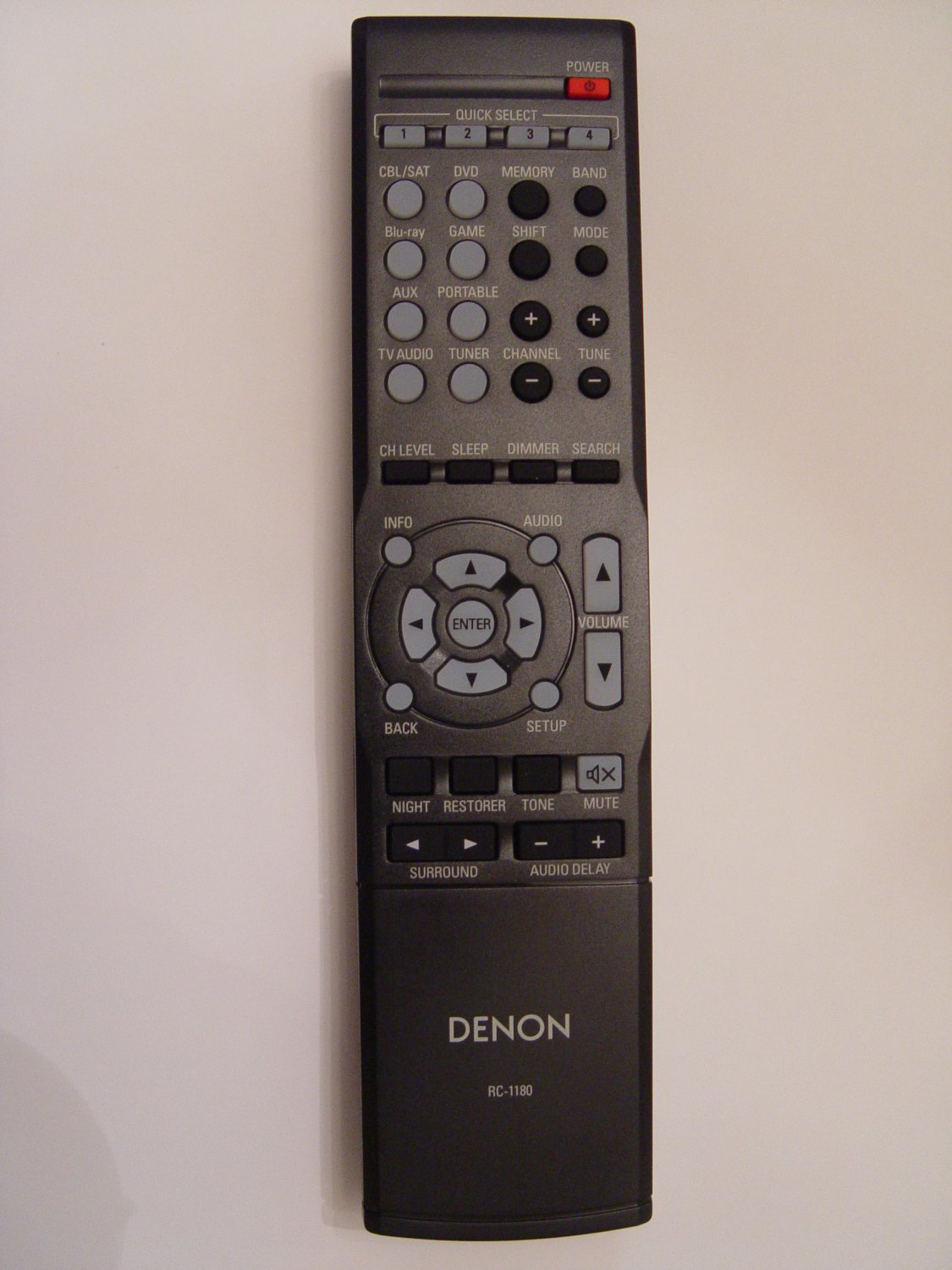Denon RC-1180 Remote Control Part # 30701014100AD