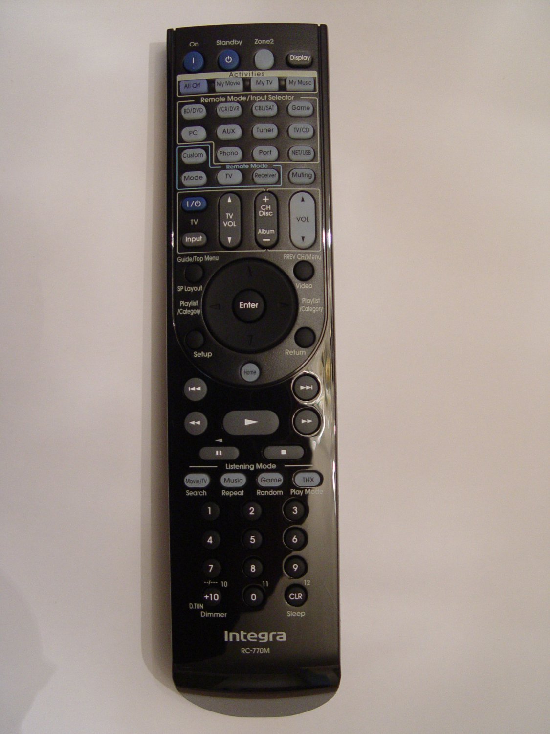 Integra RC-770M Remote Control Part # 24140770