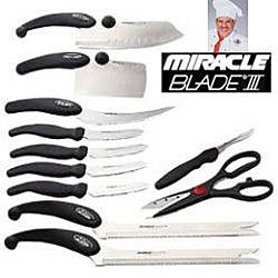 Miracle Blade III Kitchen Knife Block Set AS SEEN ON TV BRAND NEW