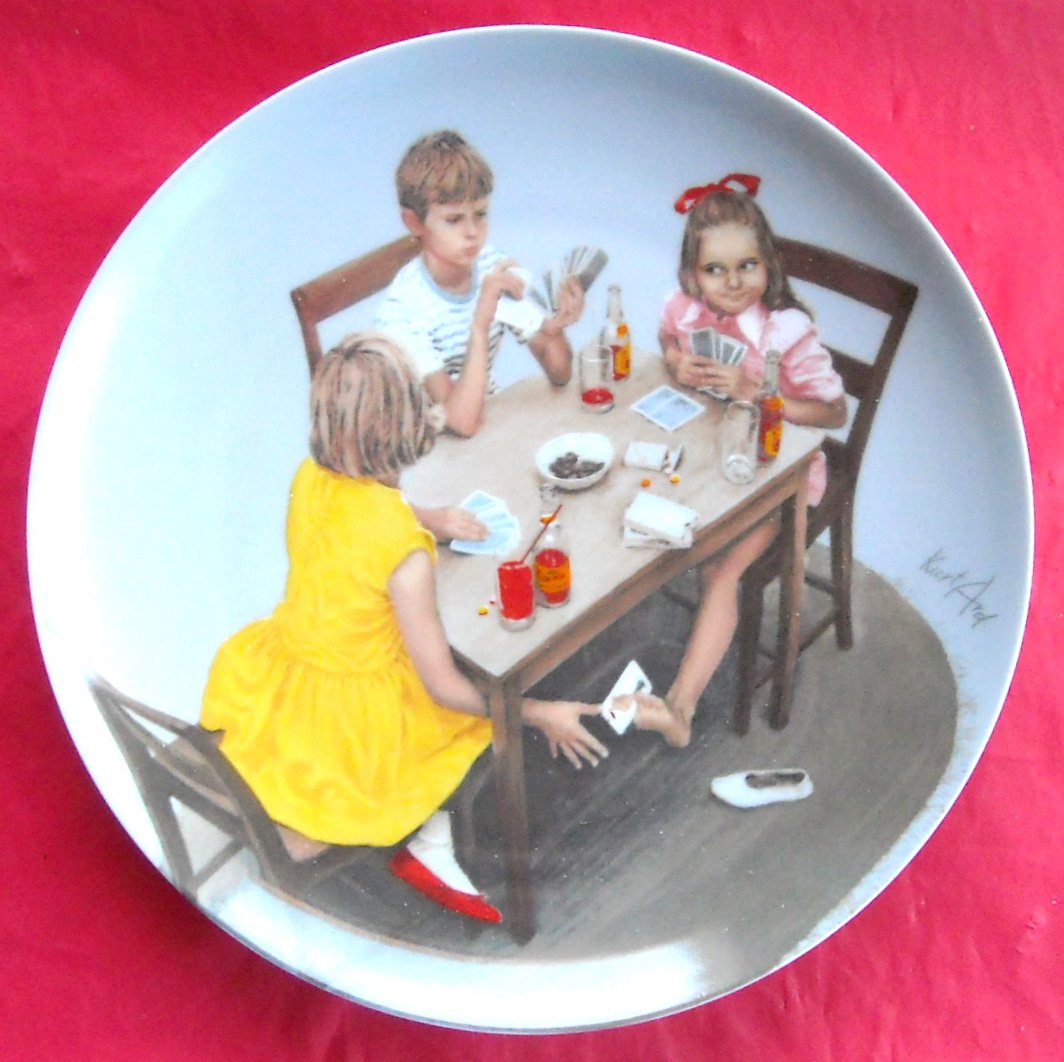 Danish Bing & Grondahl Copenhagen First Kurt Ard Family Portraits 1986
