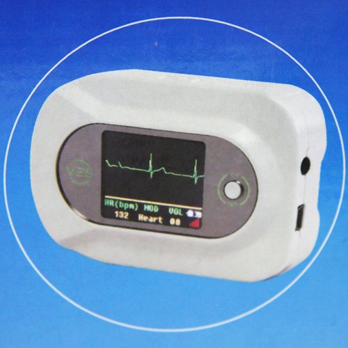 Visual Electronic stethoscope ECG HR SPO2