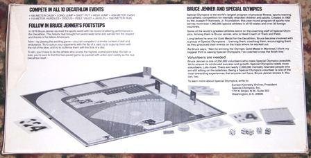 Vintage Bruce Jenner Decathlon Game (1979)