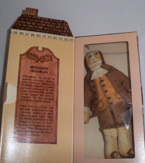 Vintage 1976 Hallmark Bicentennial Commemorative Dolls MIB - Geo ...