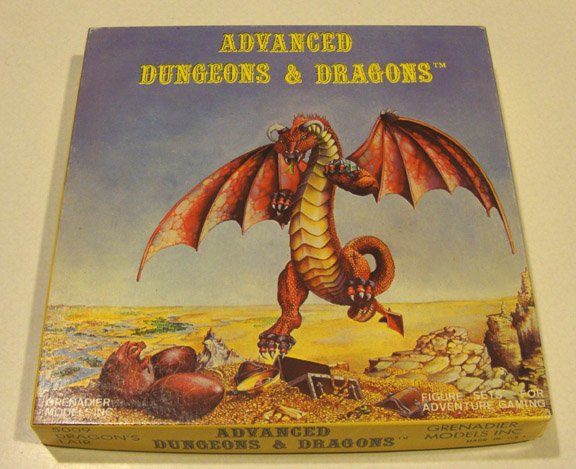 Vintage 1980 Grenadier Models 5009 DRAGON'S LAIR - Advanced Dungeons ...