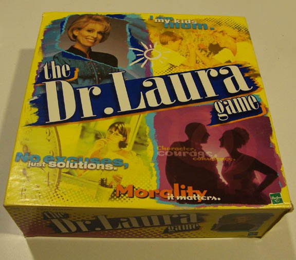 Vintage 1999 Hasbro Dr Laura Board Game
