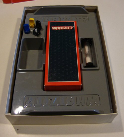 Vintage 1987 Milton Bradley Whatzit? Board Game