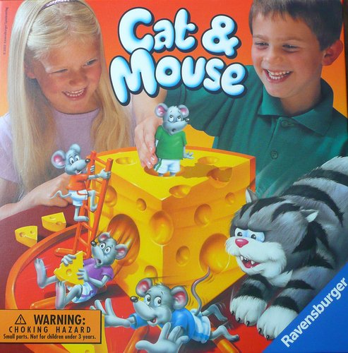 2001 Ravensburger Cat & Mouse Game