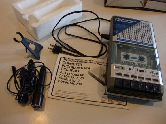 Vintage 1980s Ge Model 3-5158 Computer Program Data Recorder