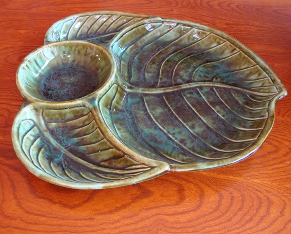 Vintage California Pottery Wade Of California USA 719 Leaf & Apple ...