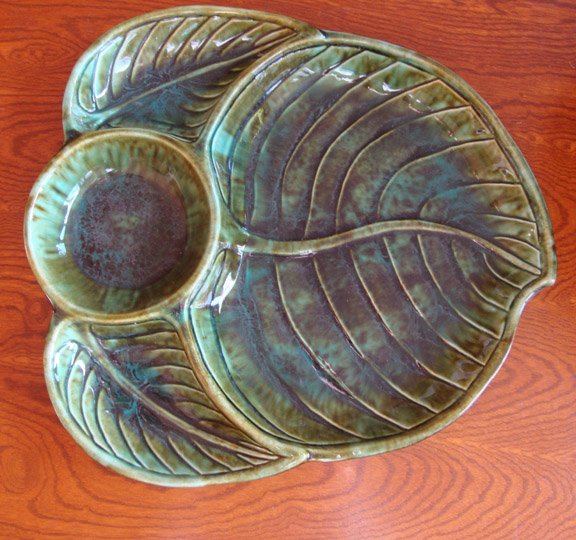 Vintage California Pottery Wade Of California USA 719 Leaf & Apple ...