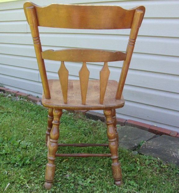 Vintage TEMPLE STUART Rockport Maple Side Chair