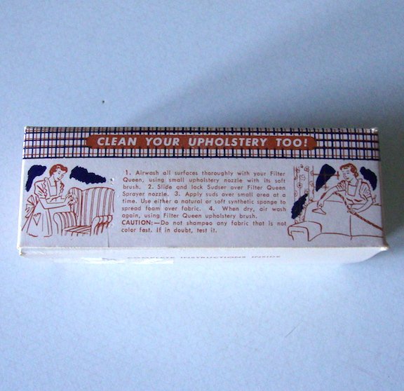 Vintage 1950s FILTER QUEEN SUDSER Attachment (for Carpet Cleaning)