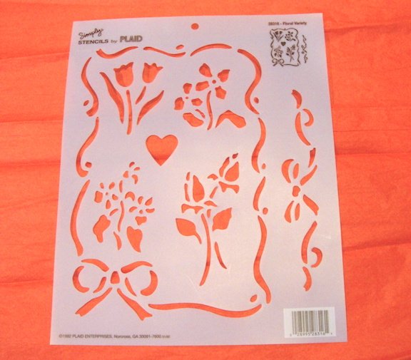 Vintage 1992 Simply Stencils By Plaid Enterprises - Set of 14 Designs