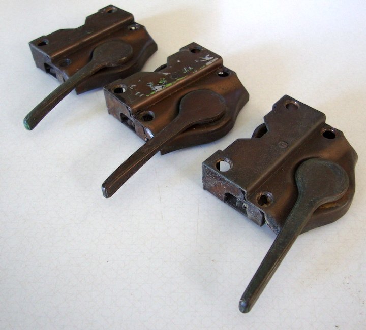 Vintage 1950s Andersen Casement Window Sash Lock #7022R Set of 3