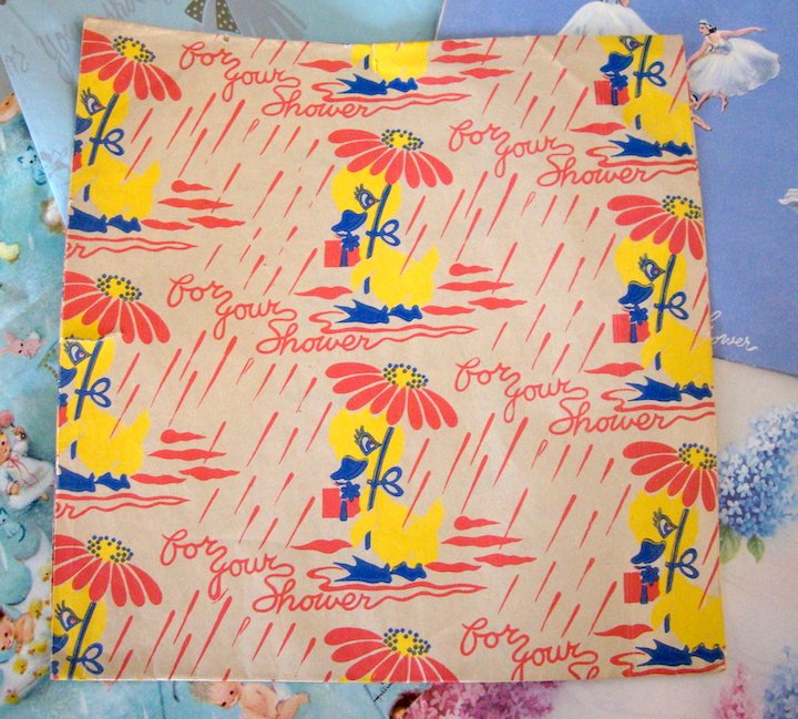 Vintage 1950s Gift Wrap Paper Collection