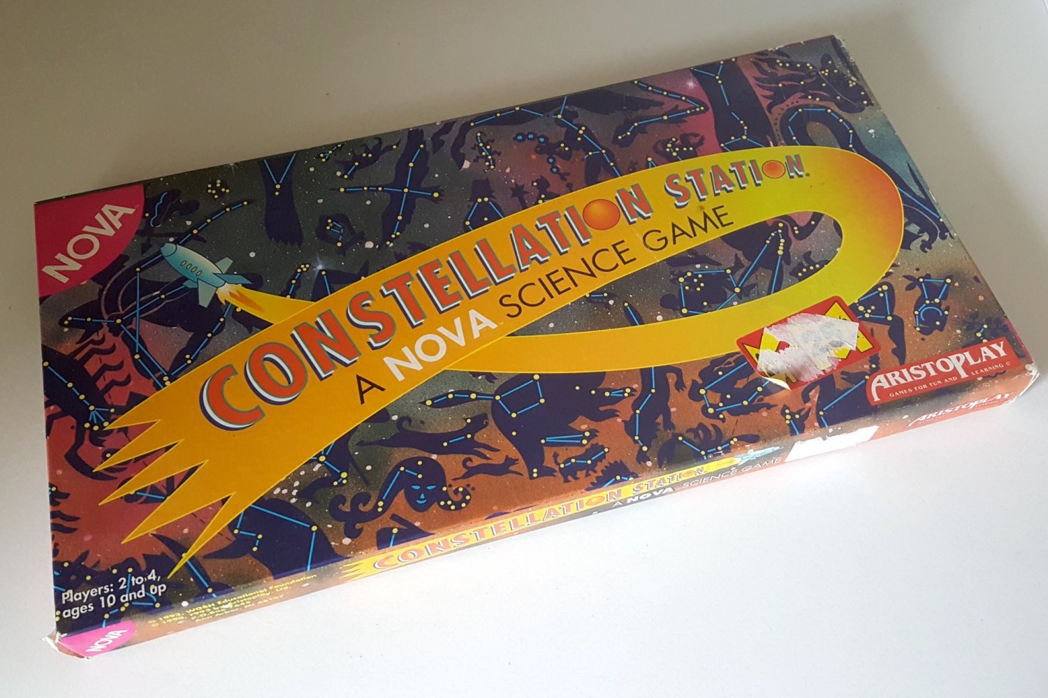 Aristoplay 1993 Nova Constellation Station Board Game NIB NOS