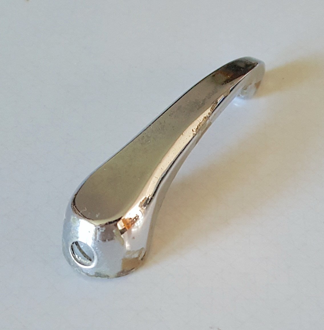 Vintage 1950s Pella Casement Window Lock Handle - Chrome