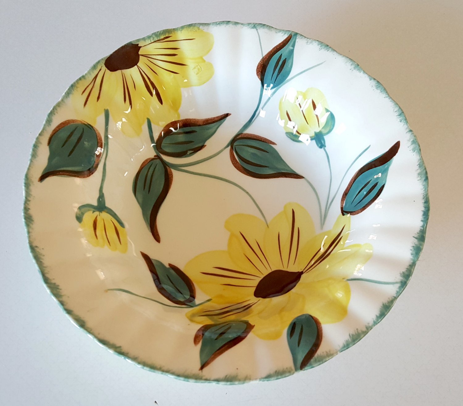 Vintage Blue Ridge Southern Potteries Sunfire Vegetable Bowl