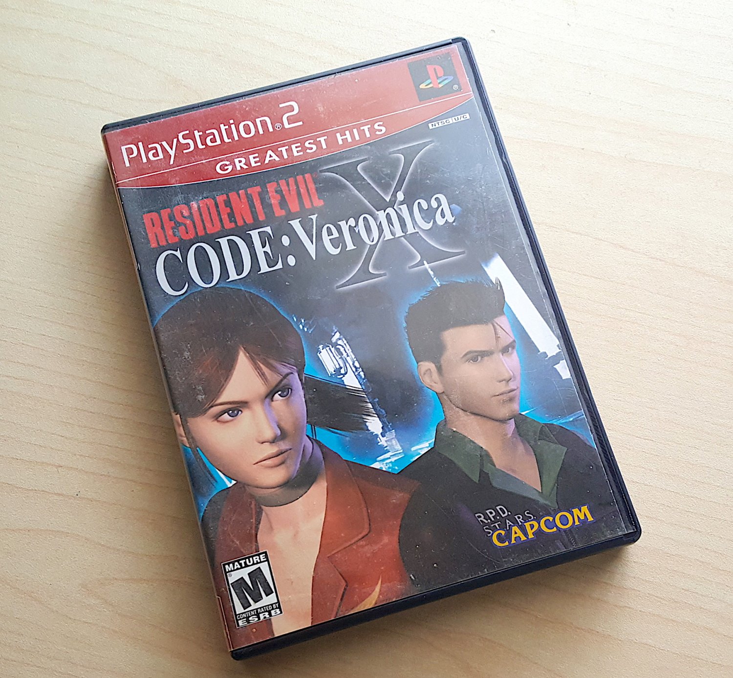 2002 Capcom Resident Evil: Code Veronica X - PlayStation 2