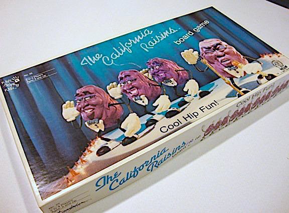 Vintage 1987 Decipher The California Raisins Board Game
