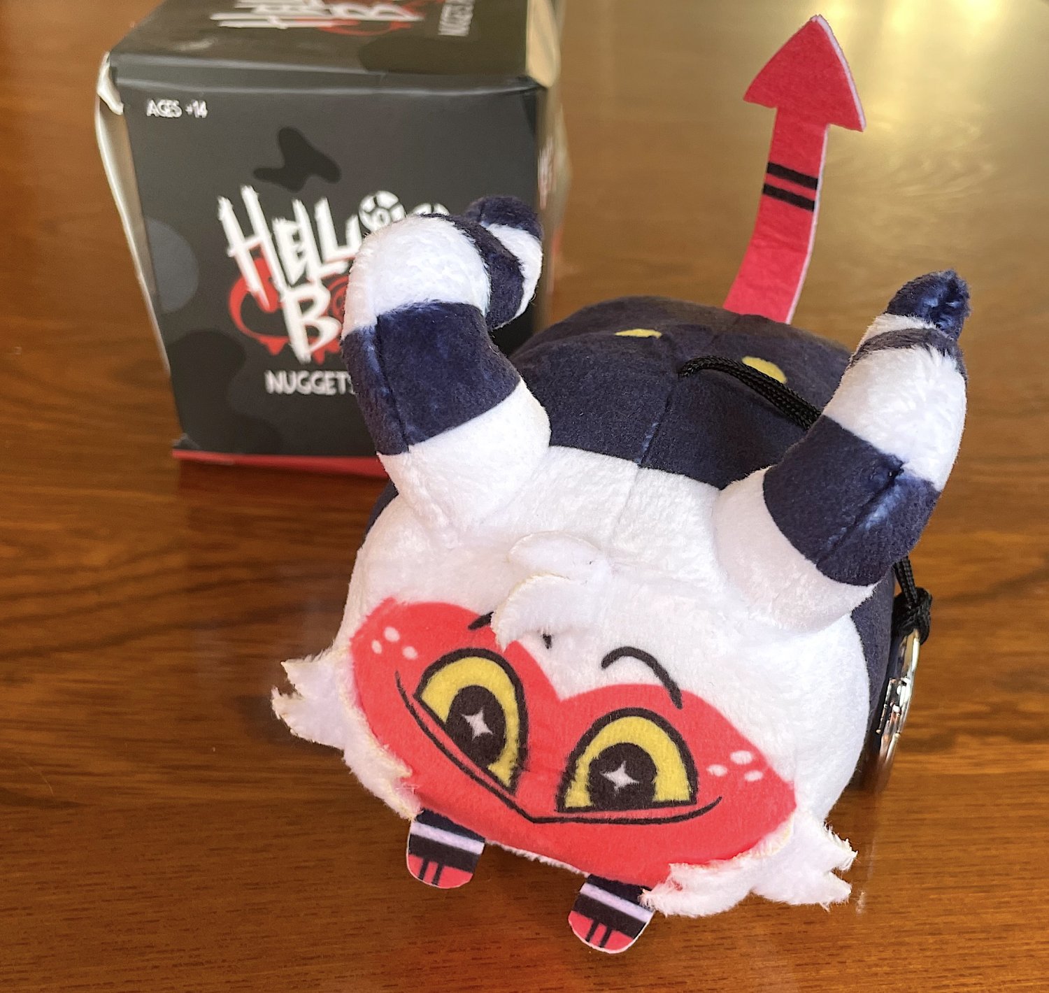 Helluva Boss Nuggets Plush Bag Clip - Moxxie