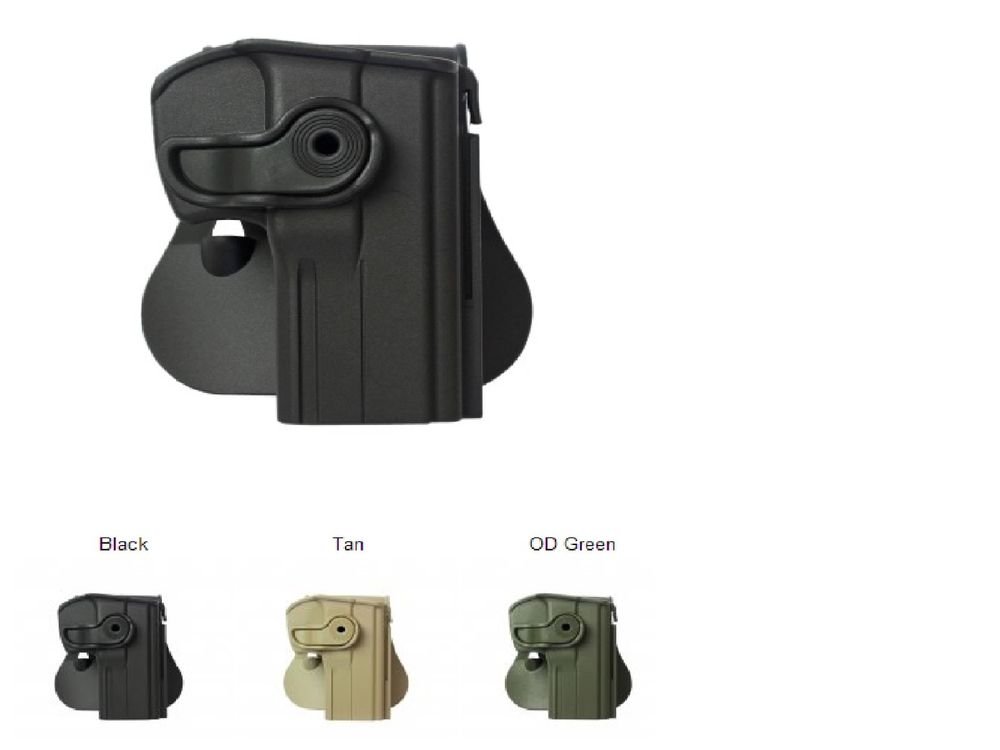 IMI Desert Tan Polymer Retention Roto Holster Taurus 24/7 and Taurus 24 ...
