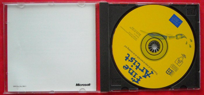 Microsoft Fine Artist CD-Rom for Windows