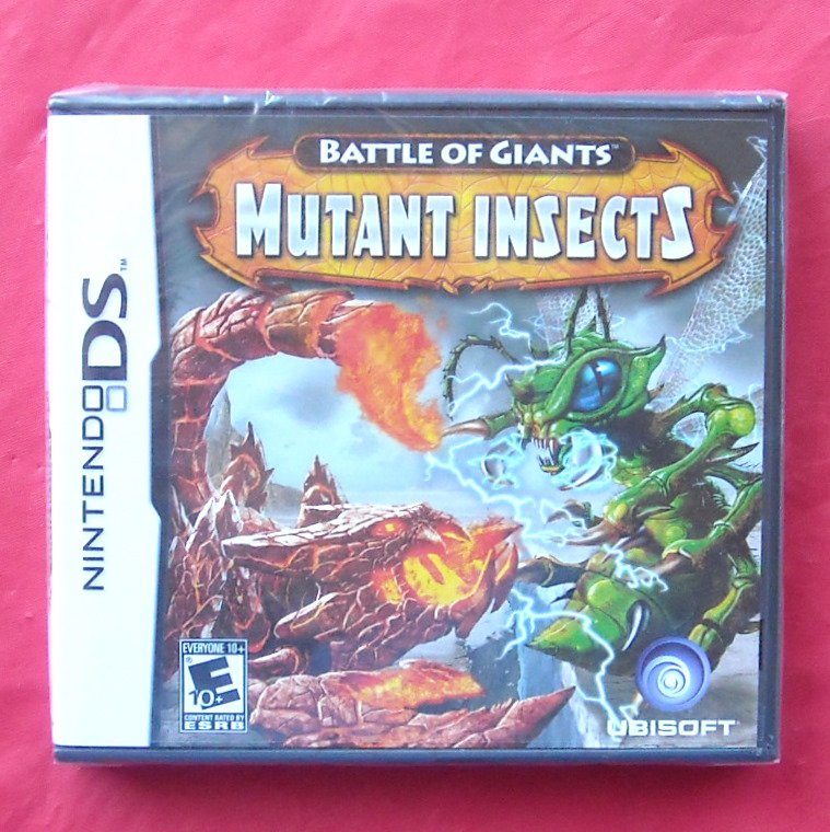 Battle of Giants Mutant Insects Nintendo DS Game