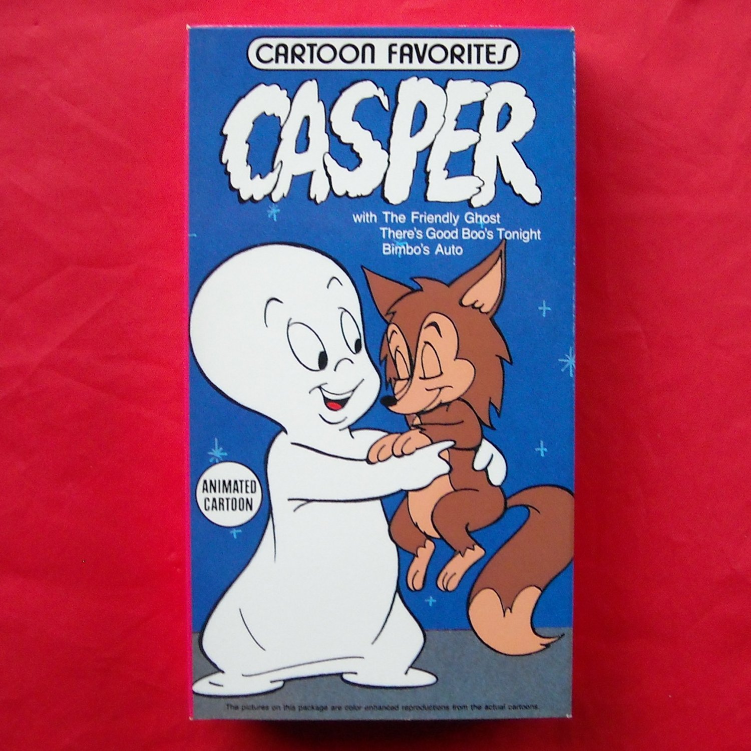 Cartoon Favorites Casper VHS UPC 011891130387