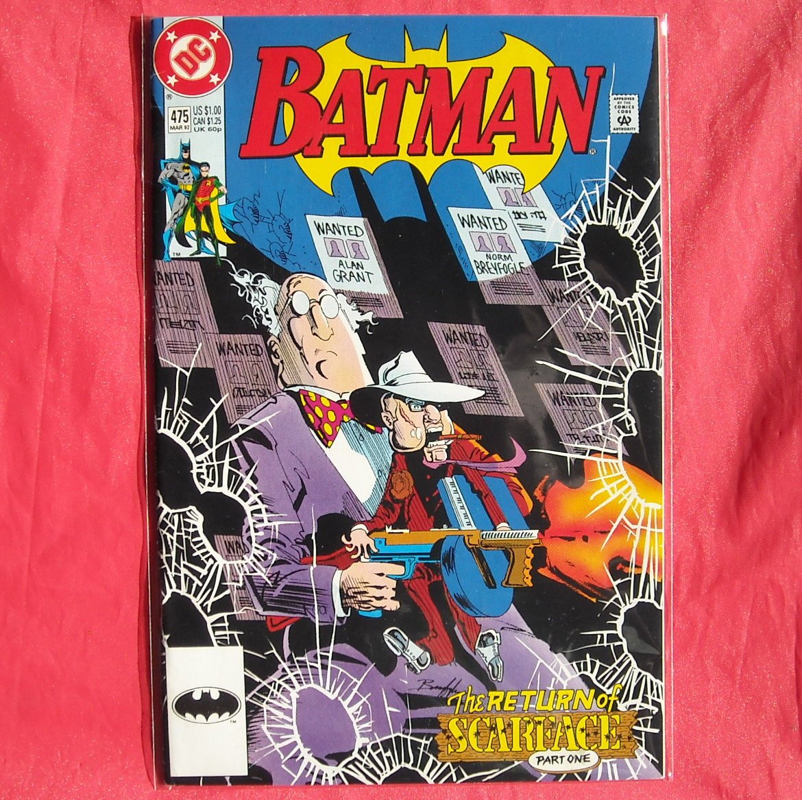 DC Comics Batman Return of Scarface 475 1992