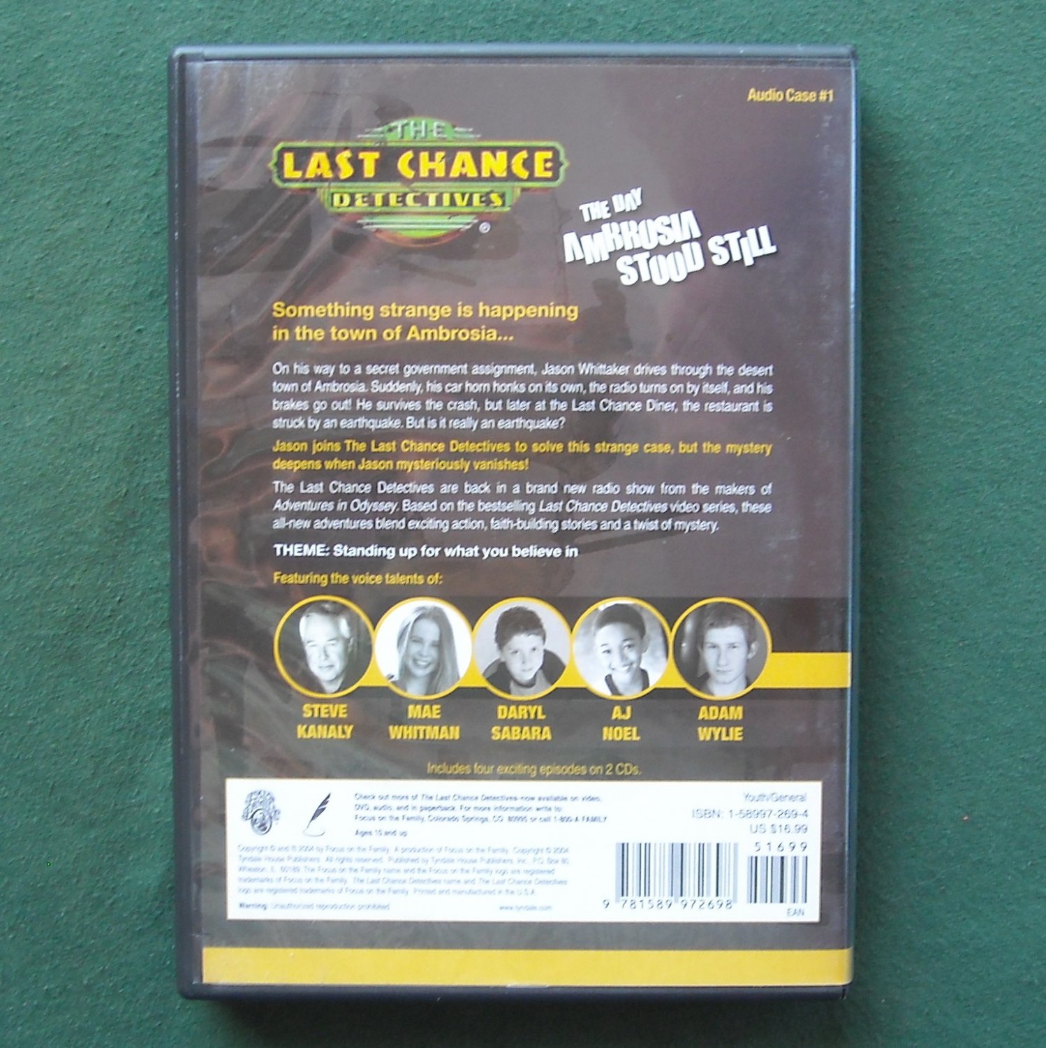 Last Chance Detectives The Day Ambrosia Stood Still Audiobook CD