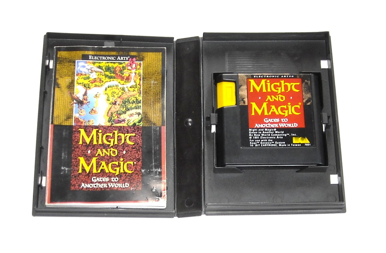 Might And Magic Gates to Another World Sega Genesis 16 Bit Game