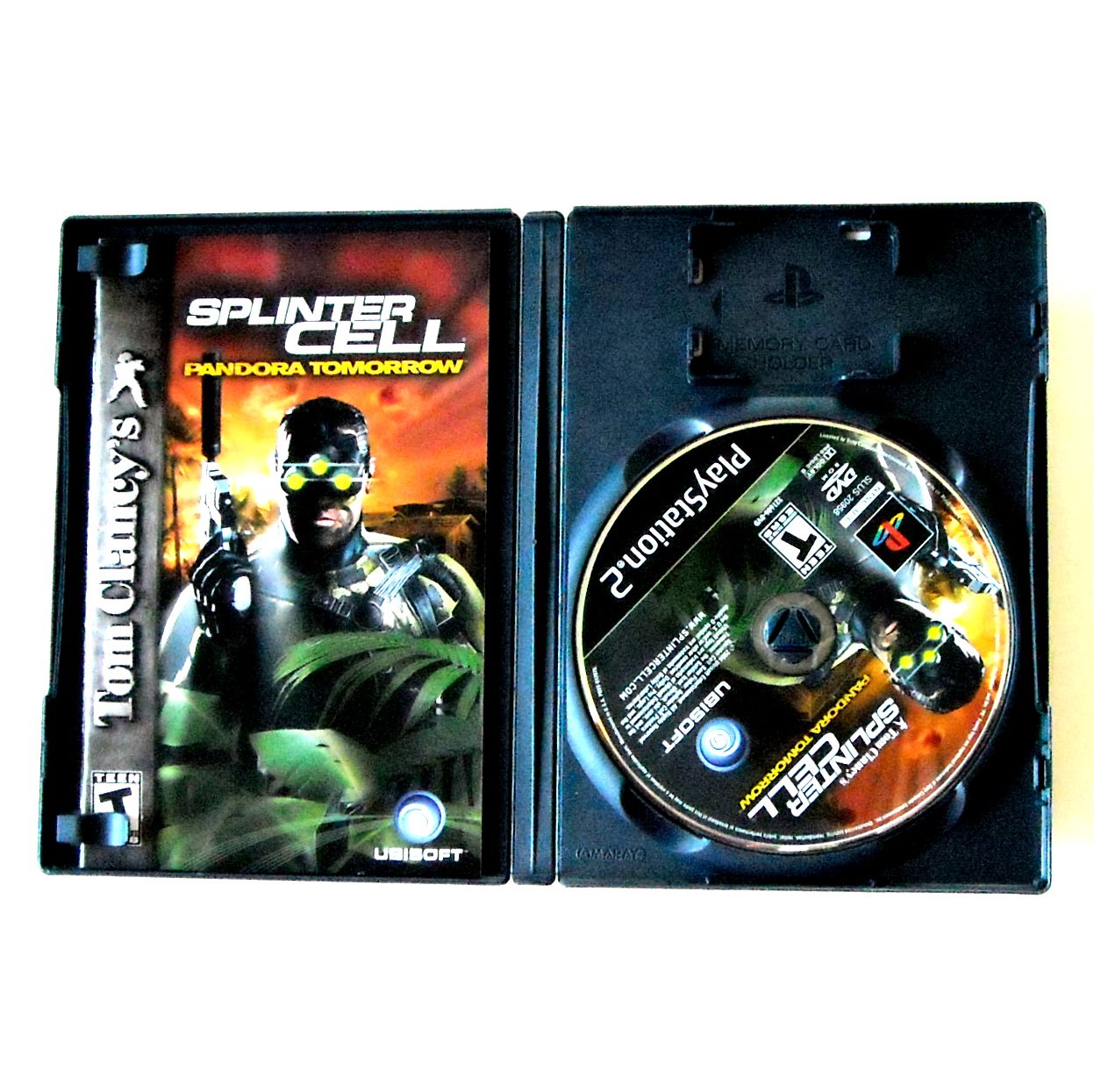 Splinter Cell Pandora Tomorrow PlayStation 2 PS2 game
