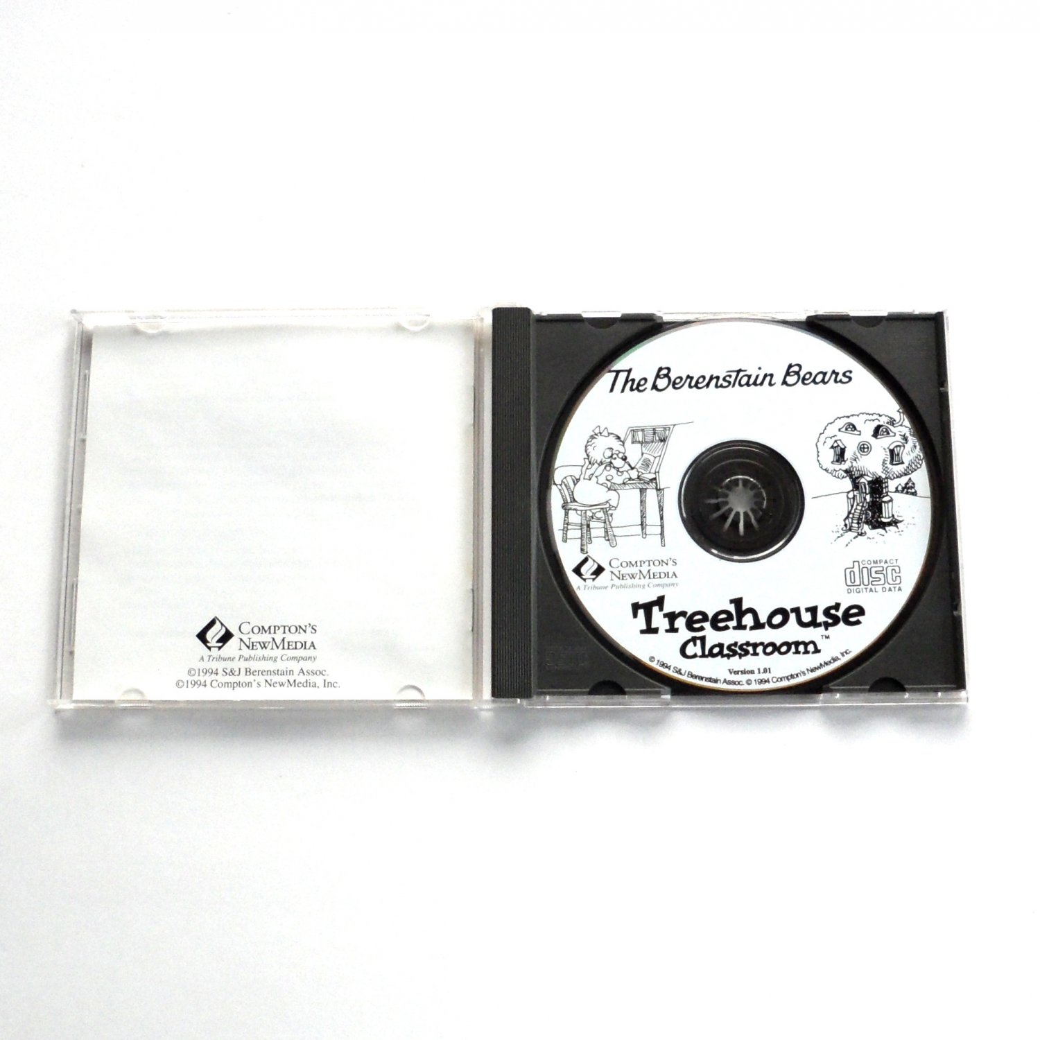 The Berenstain Bears Treehouse Classroom CD-Rom for Windows