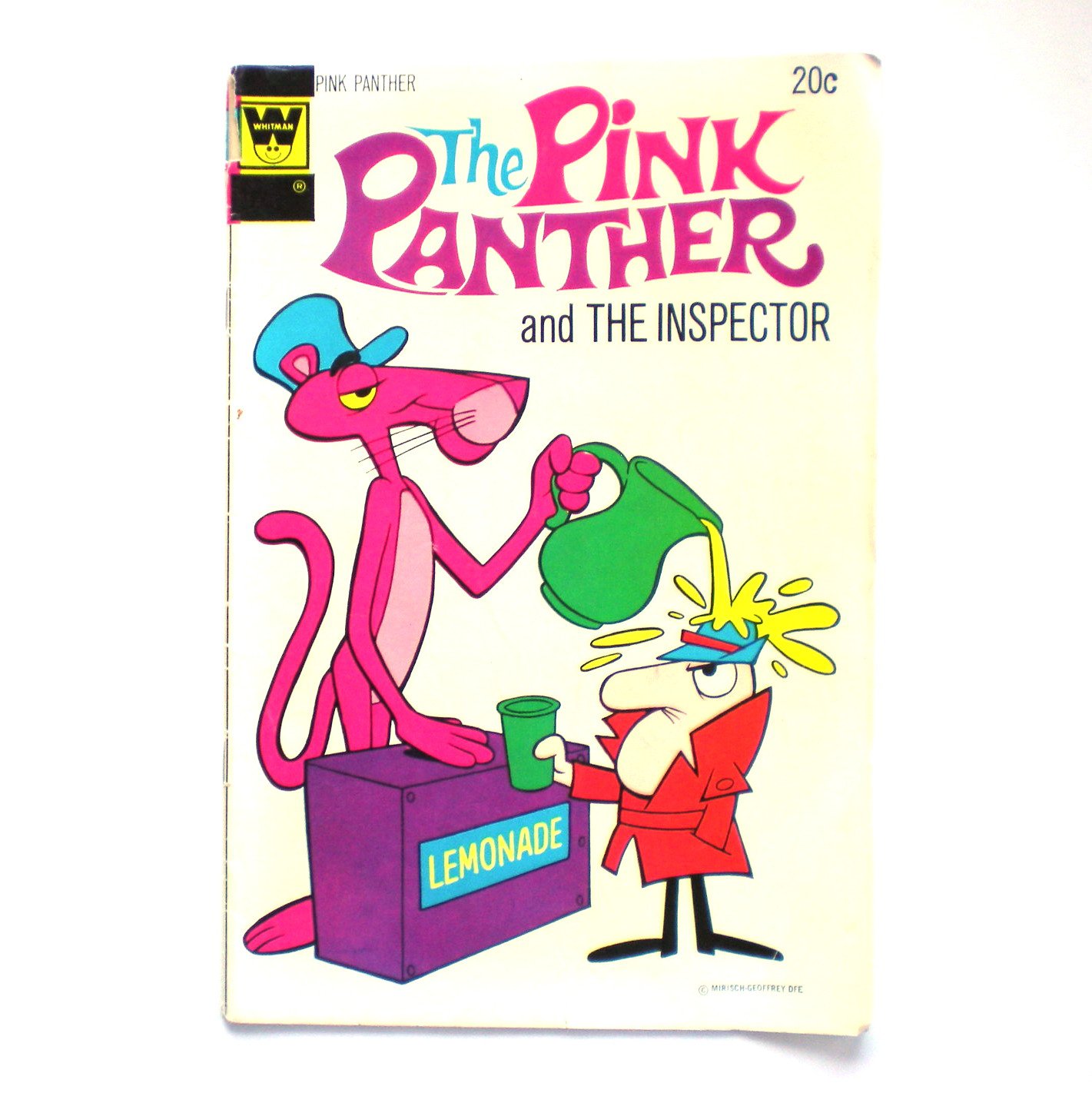 Pink Panther And The Inspector No 15 Whitman Comics 1973